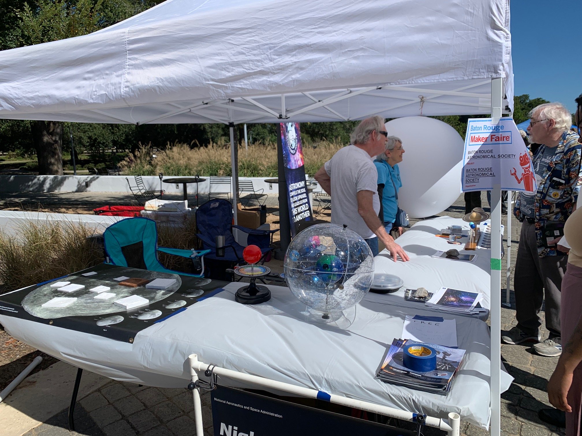 Baton Rouge Astronomical Society | Baton Rouge Mini Maker Faire | Night ...